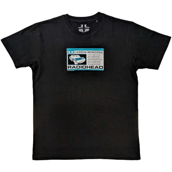 Radiohead - Carbon Patch, Black - 1XL [T-Shirts]– Vinyl8