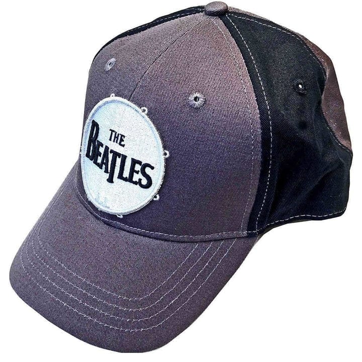 The Beatles Baseball cap Drum Logo Grey/Black [Hat]– Vinyl8
