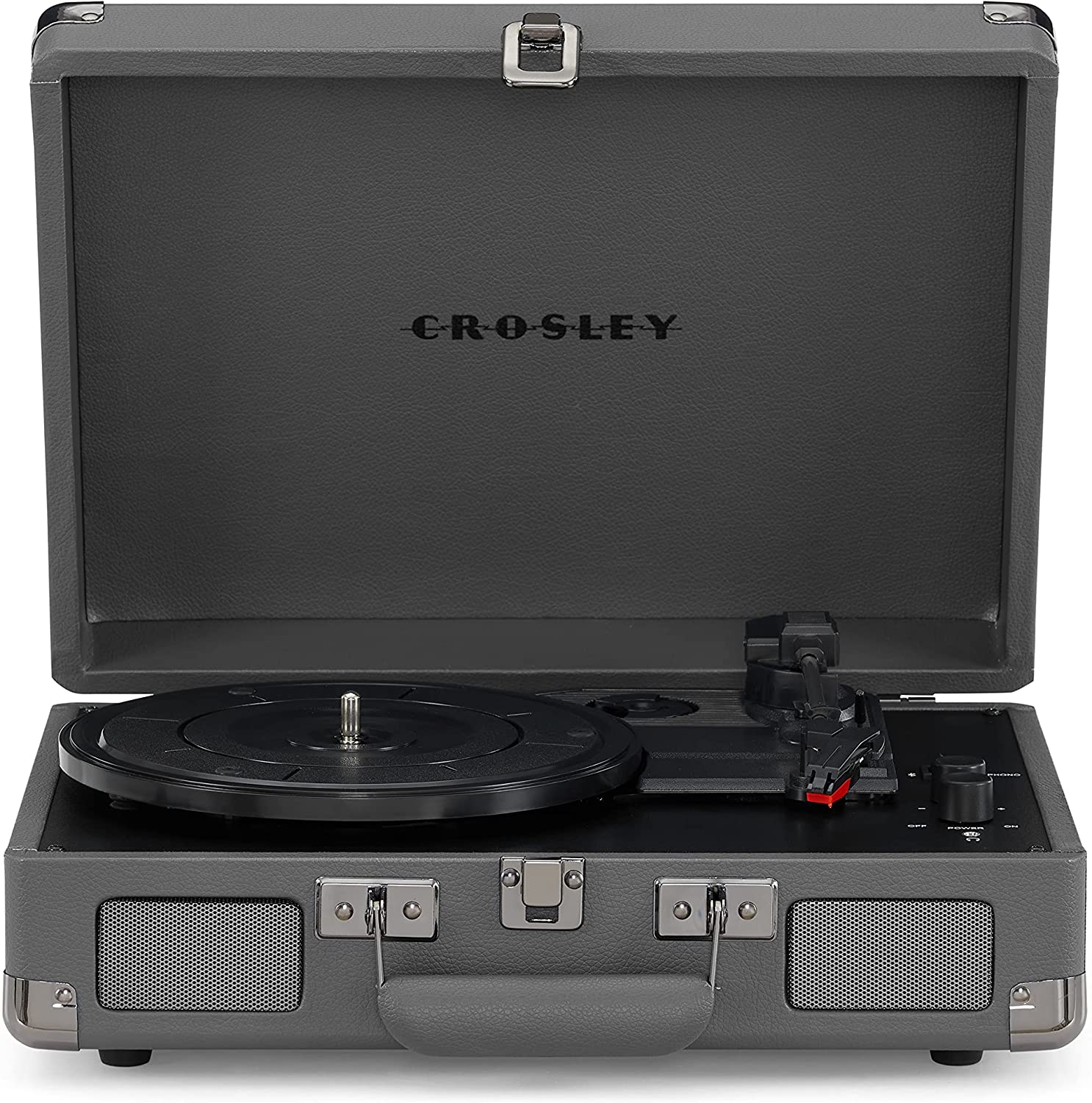 Crosley Cruiser Plus - Bluetooth Turntable (Slate) [Tech & Turntables ...