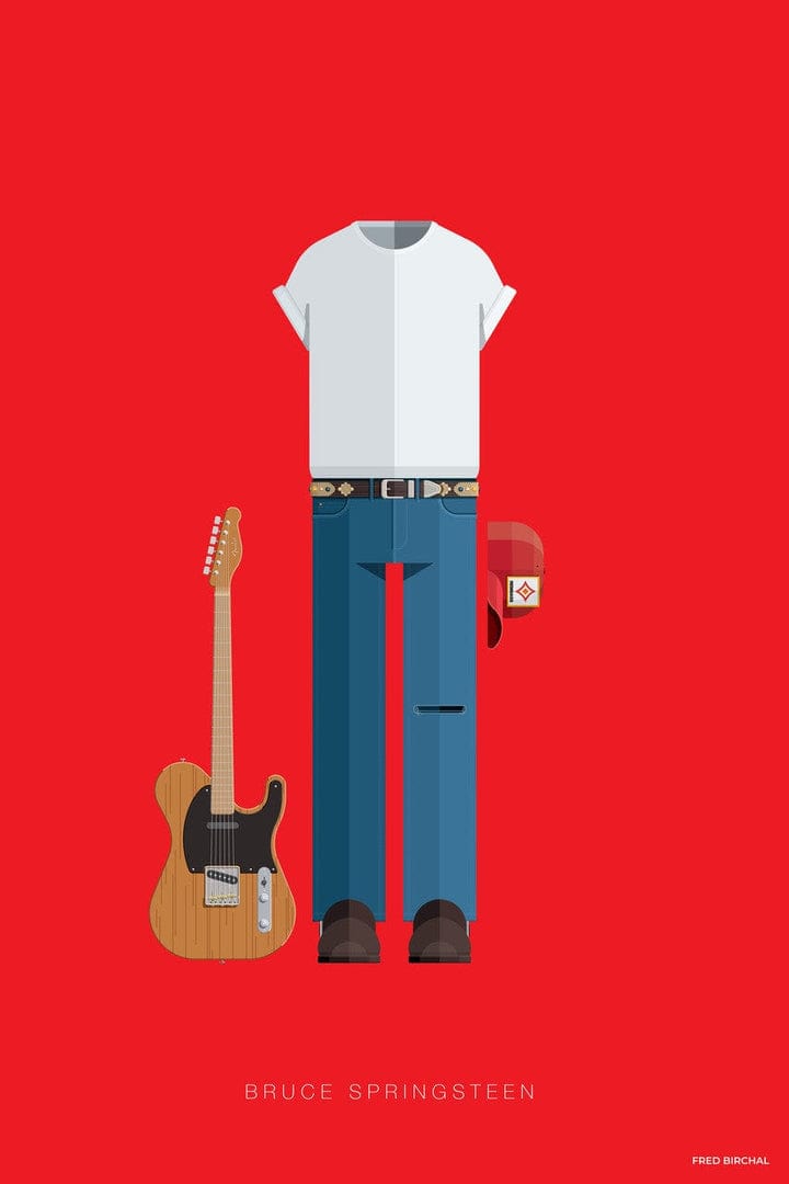 Bruce Springsteen Print Frame [Posters & Merchandise]– Vinyl8